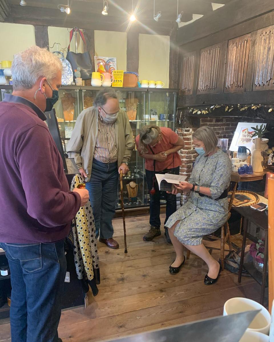 Book signing at Thaxted – Kay Green